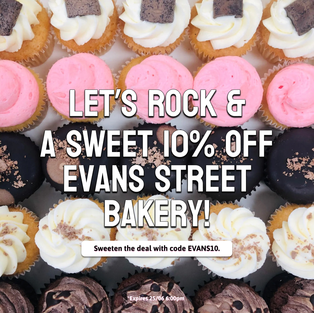A Sweet 10% OFF Evans Street Bakery! 🧁🍰 – Satisfine Foods