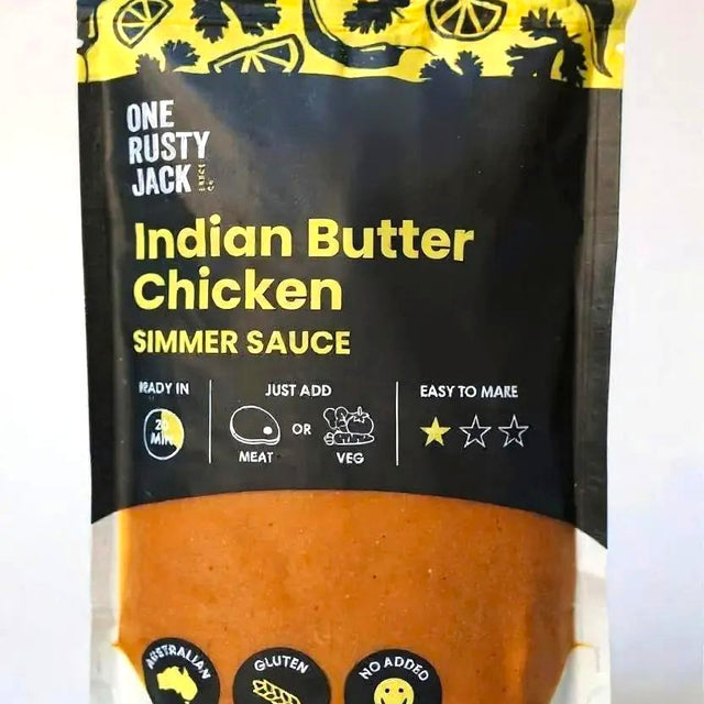One Rusty Jack Sauce Co - Indian Butter Chicken Simmer Sauce x 6 (GF ...