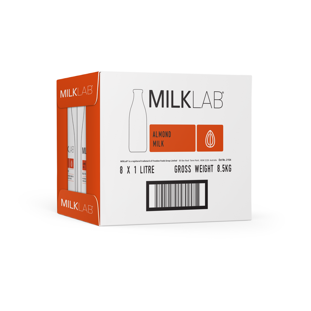 MilkLab - Almond Milk 1L x 8 – Satisfine Foods