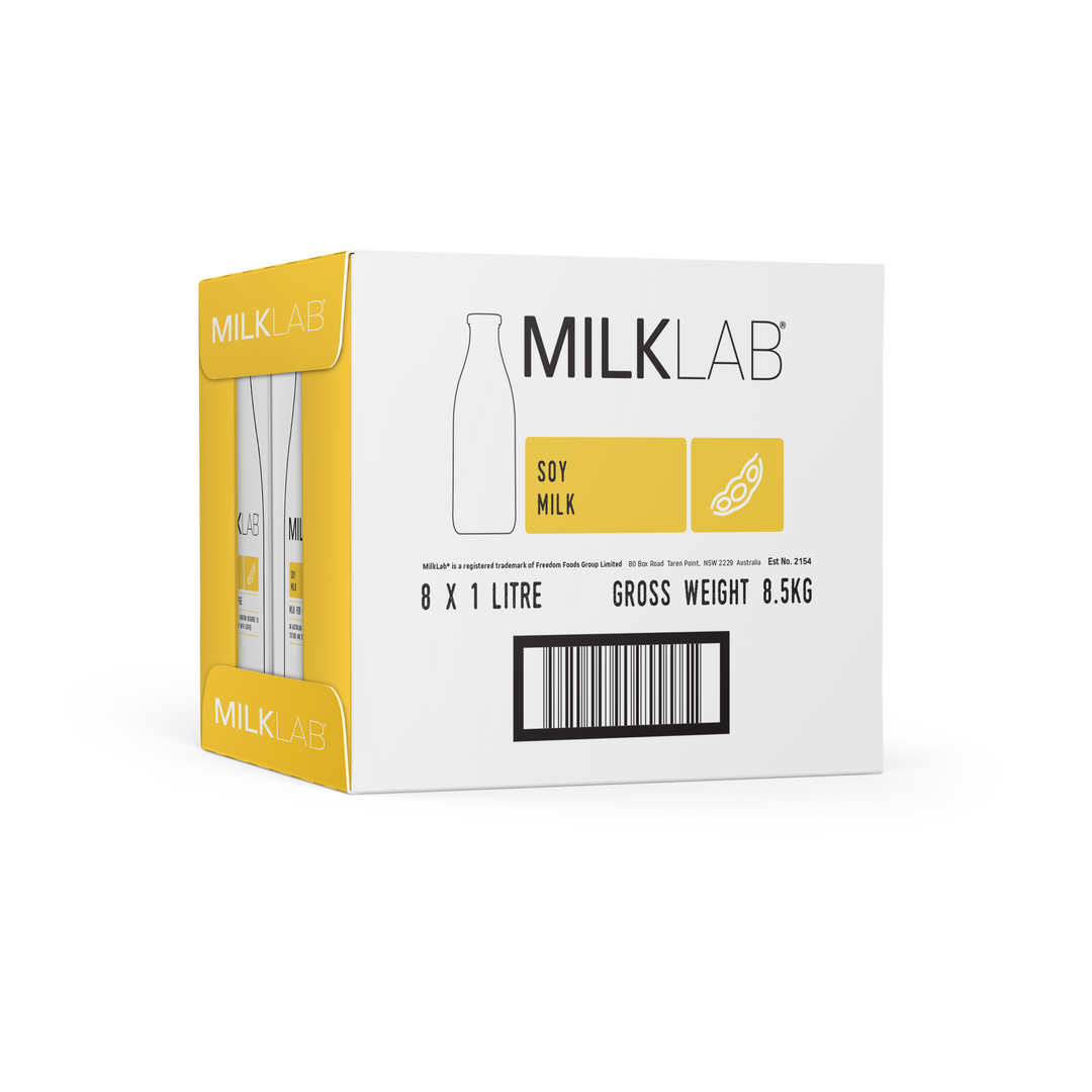 MilkLab - Soy Milk 1L x 8 – Satisfine Foods