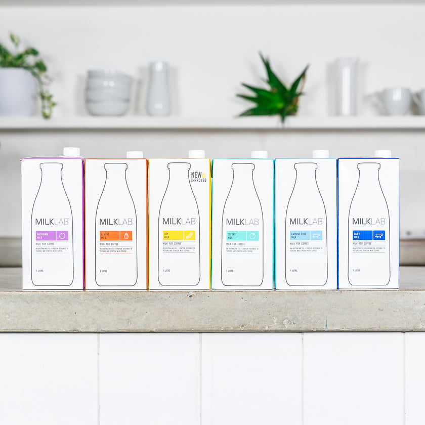 MilkLab - Almond Milk 1L x 8 – Satisfine Foods
