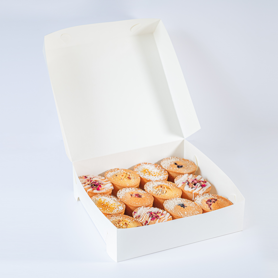 Bloomspoon - Gluten Free Assorted Friands x 12 – Satisfine Foods
