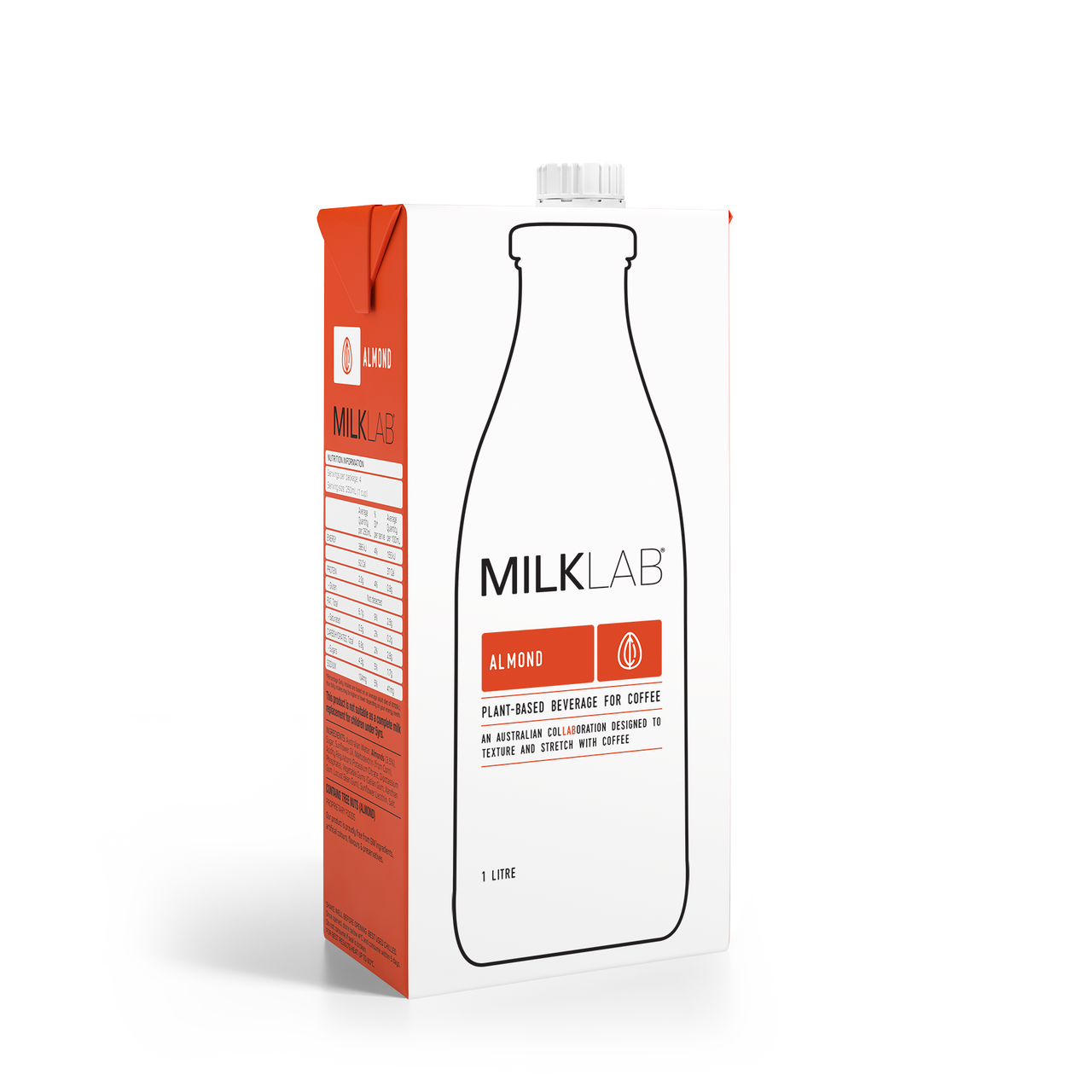 MilkLab - Almond Milk 1L x 8 – Satisfine Foods