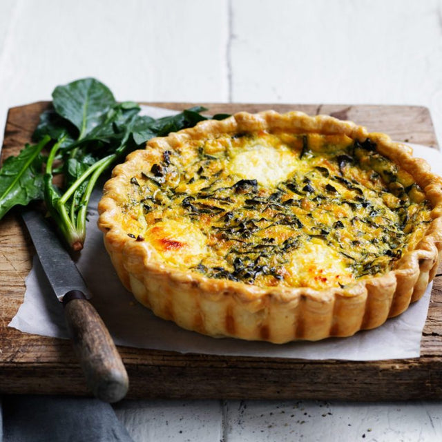 Posh Foods - Spinach Ricotta Quiche 8" – Satisfine Foods